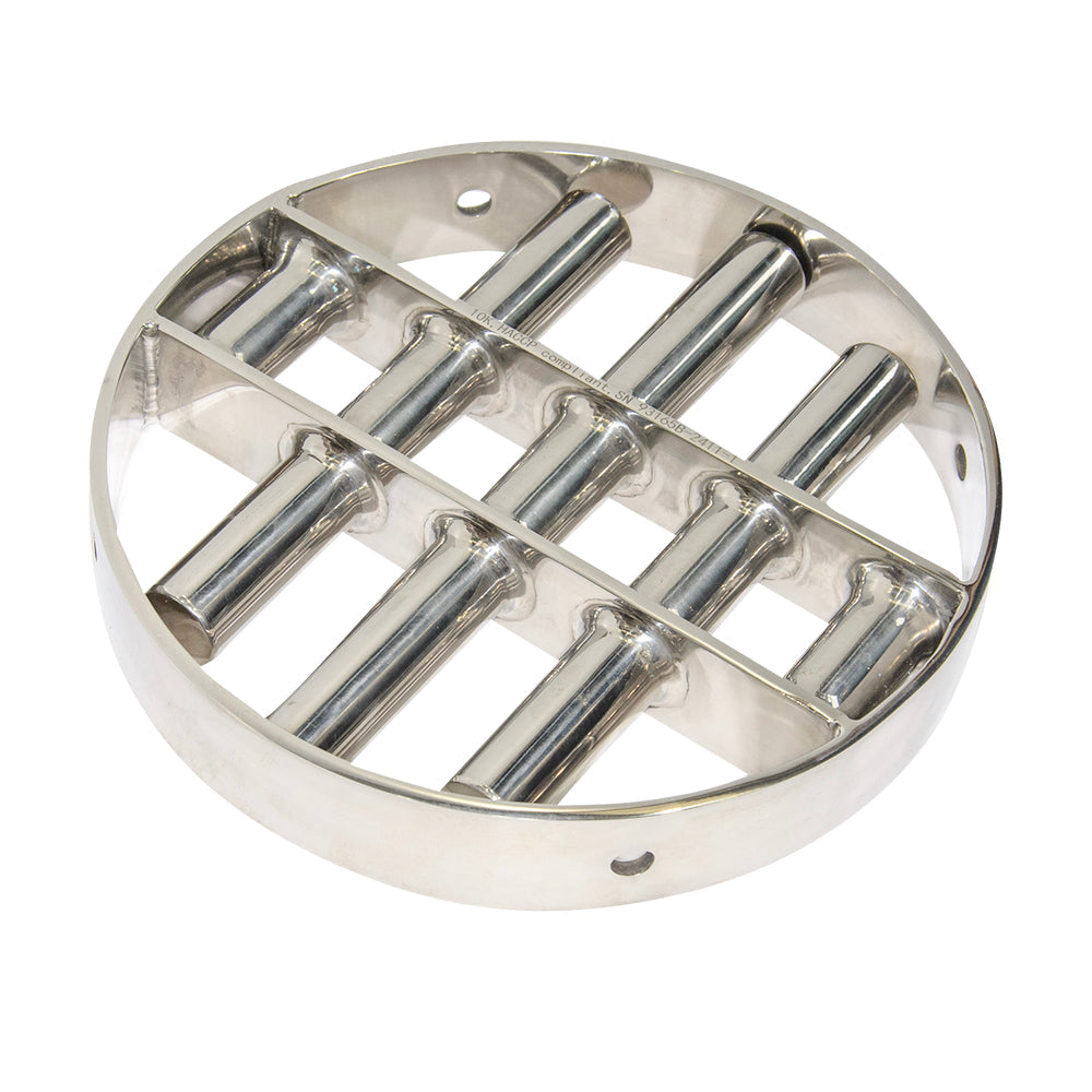 Sanitary Round Grate Magnet – 240mm diameter | Min 10,000 Gauss | Full ...