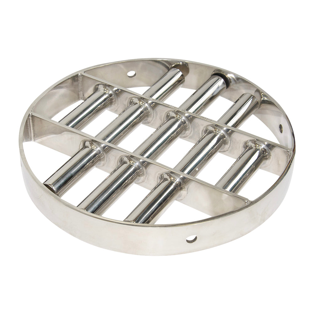 Sanitary Round Grate Magnet – 300mm diameter | Min 10,000 Gauss | Full ...